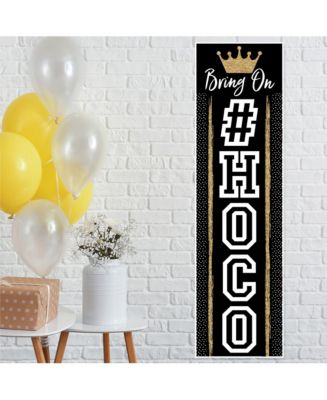 Big Dot of Happiness HOCO Dance - Homecoming Front Door Decoration ...