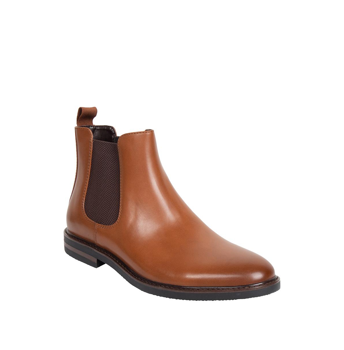 Click here for Unlisted Mens Peyton Chelsea Boots - Cognac prices