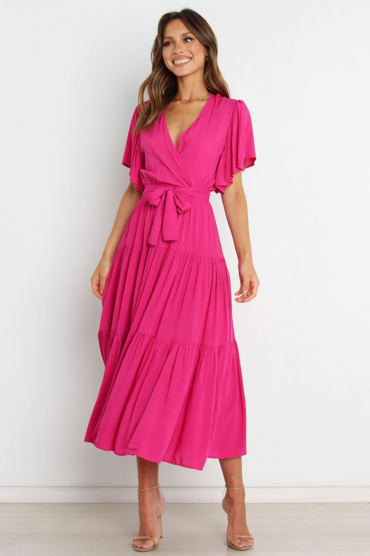 Click here for Petal and Pup Womens Barker Dress - Pink prices