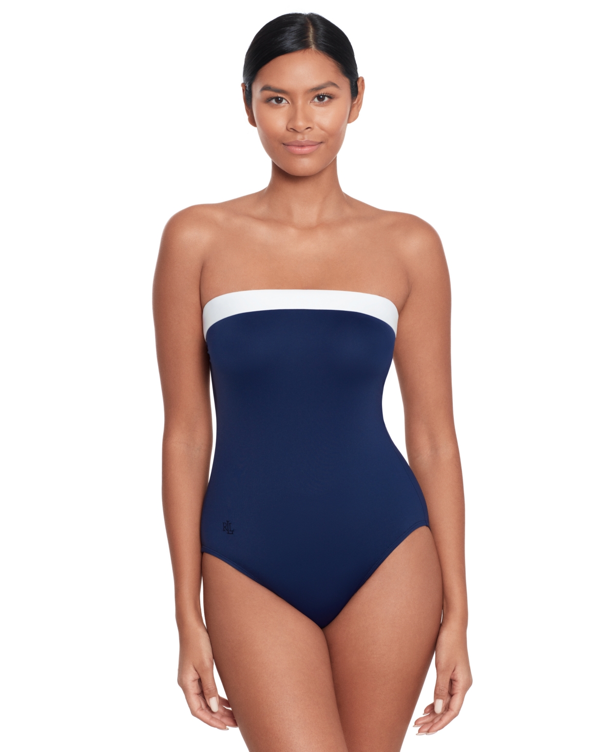 Click here for Lauren Ralph Lauren Womens Modern Bandeau One Piec... prices