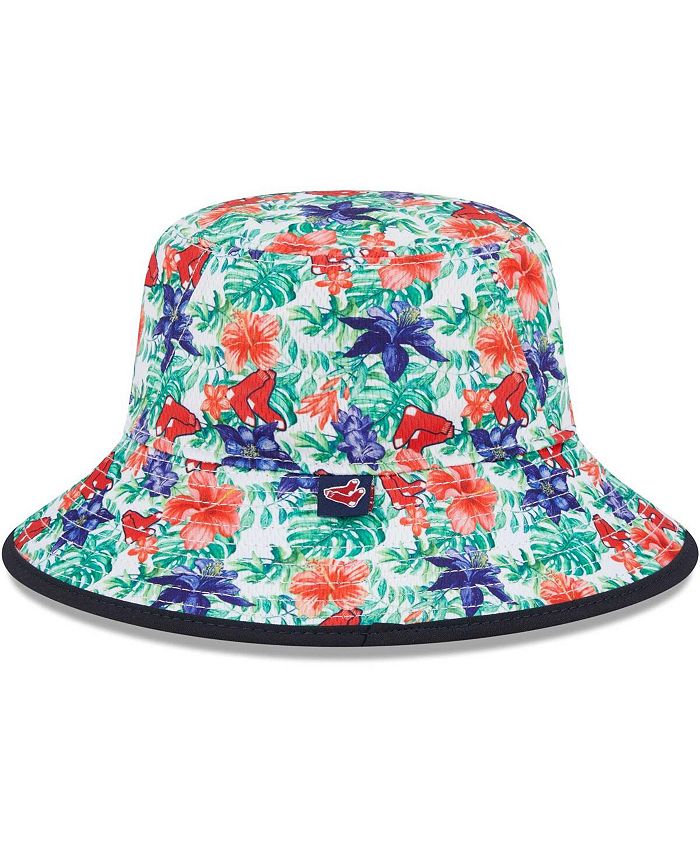 New Era Men's Boston Red Sox Tropic Floral Bucket Hat - Macy's