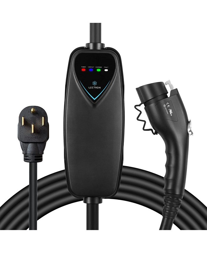 Lectron Level 2 EV Charger - ETL Certified, 240V, 40 Amp, NEMA 14-50 ...