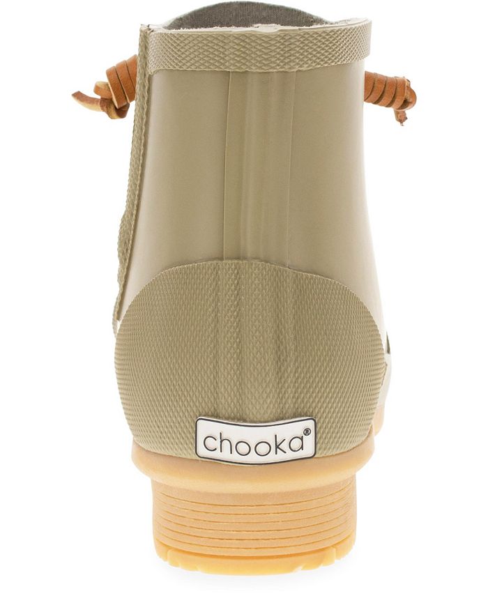 Chooka Women's Classic Lace Up Shortie Ankle Boot - Macy's