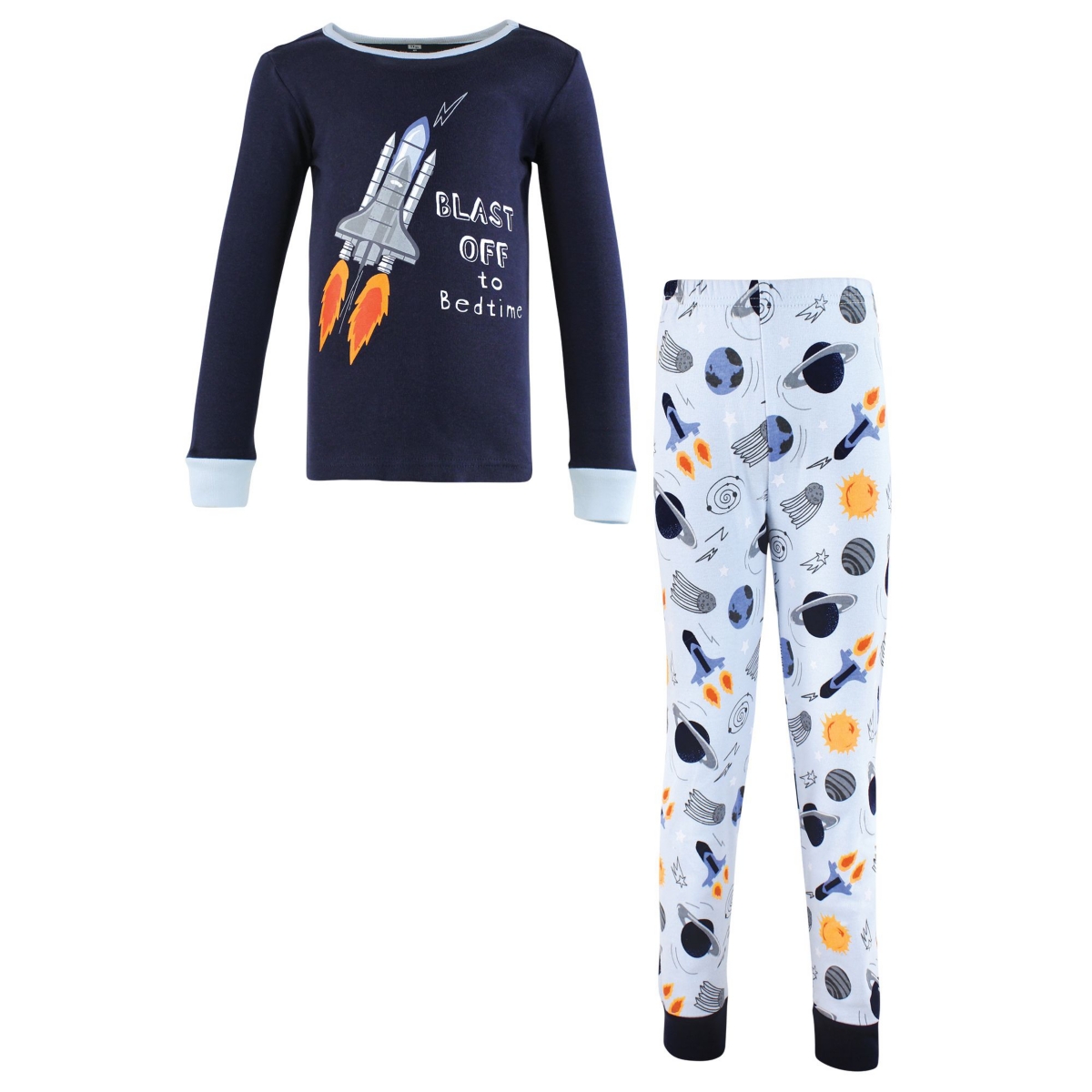 Click here for Hudson Baby Little Boys Hudson Cotton Pajama Set... prices
