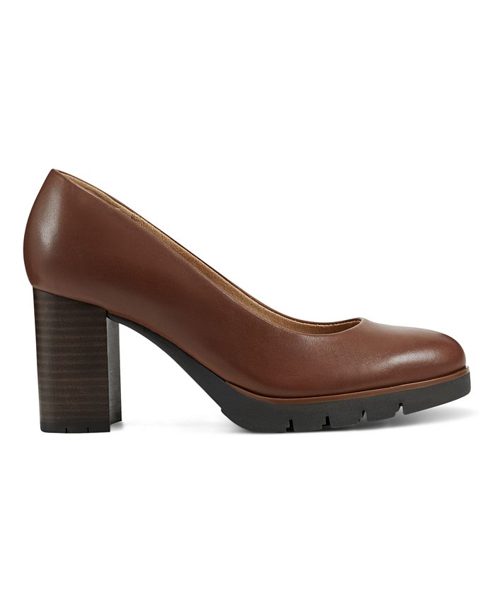 Easy Spirit Women's Eflex Mckay Block Heel Slip-On Dress Pumps - Macy's