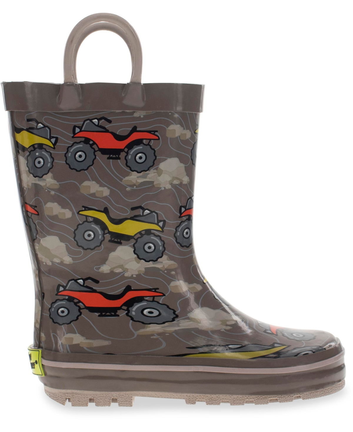 Click here for Western Chief Big Boys 4-Wheeler Rain Boot - Brown prices