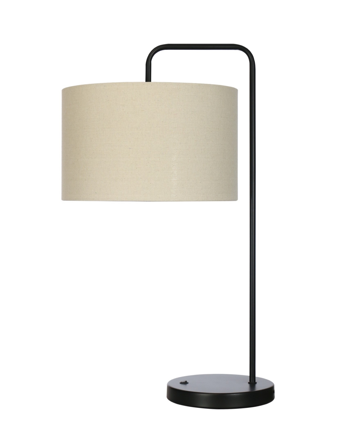 Click here for 26 Metal Table Lamp with Designer Shade - Black prices