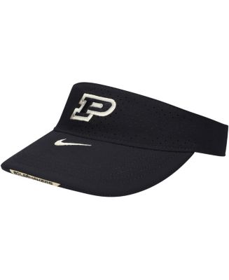 Men's Nike Black Purdue Boilermakers 2021 Sideline Performance Visor ...