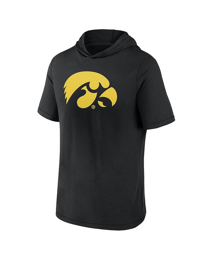 Fanatics Men's Black Iowa Hawkeyes Primary Logo Hoodie T-shirt - Macy's