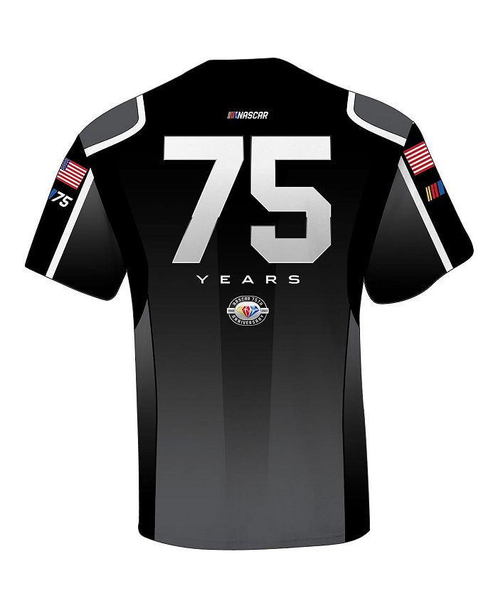 Checkered Flag Sports Men's Black NASCAR Merchandise Sublimated Uniform ...