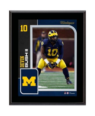 Devin Bush Michigan Wolverines 10.5" x 13" Sublimated Player Plaque ...