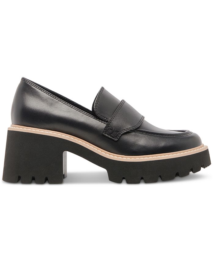 Dolce Vita Women's Halona Lug-Sole Loafer Pumps - Macy's