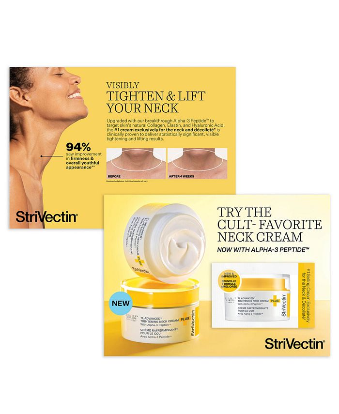 StriVectin TL Advanced Tightening Neck Cream Plus With Alpha-3 Peptide ...