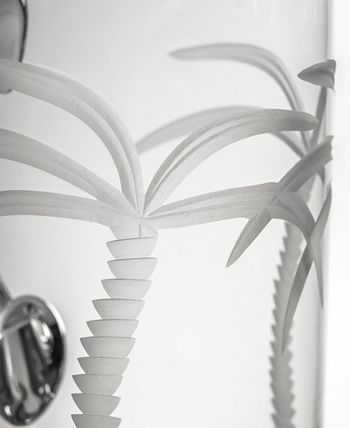 Rolf Glass Palm Tree Pitcher 45Oz - Macy's