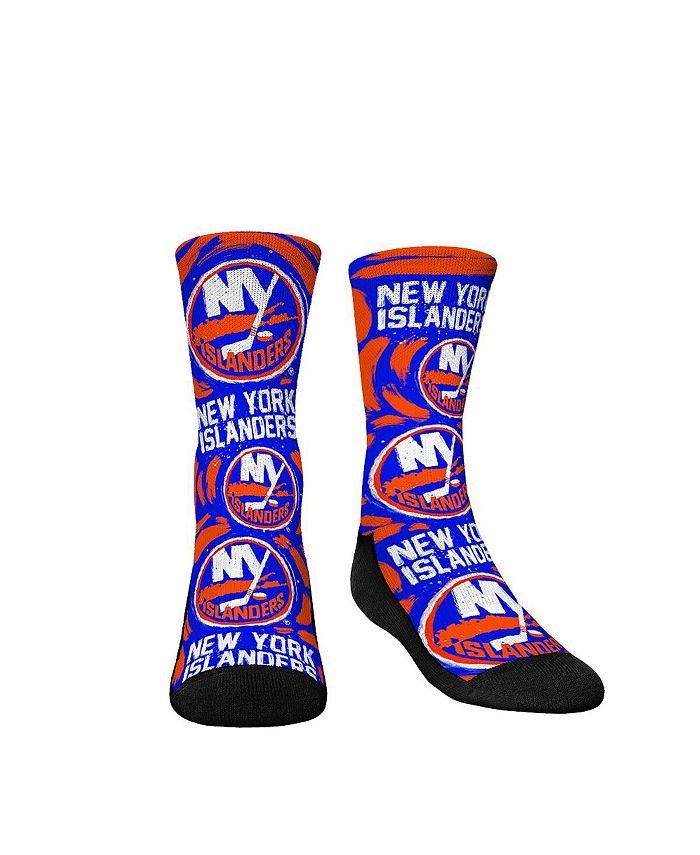 Rock 'Em Youth Boys and Girls Socks New York Islanders Allover Logo and ...