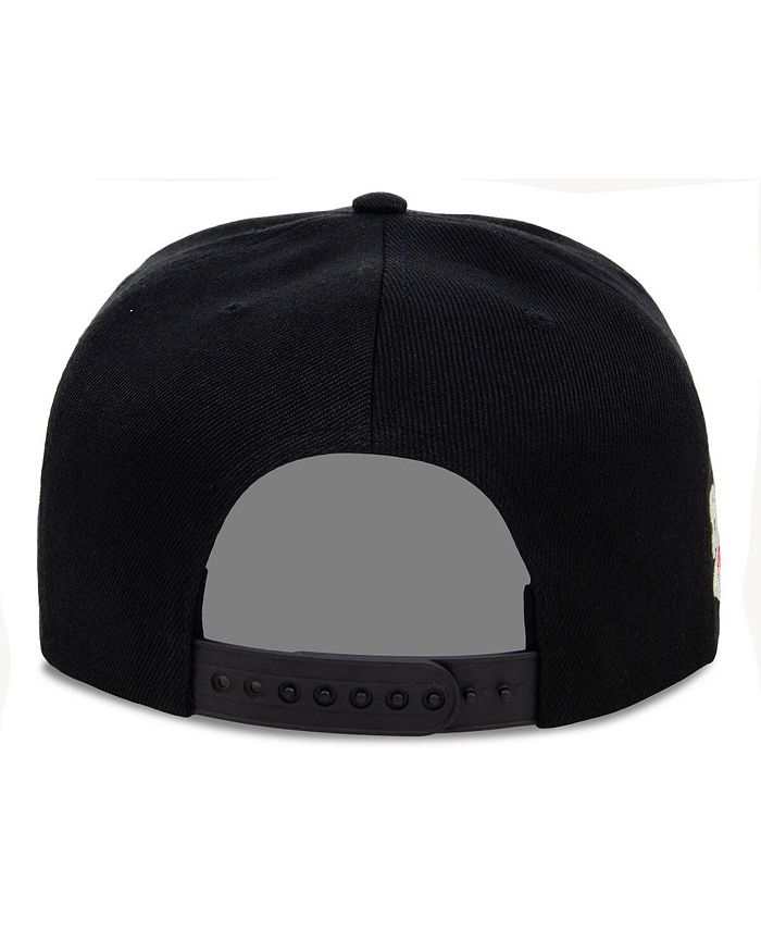 Rings & Crwns Men's Black Baltimore Elite Giants Snapback Hat - Macy's