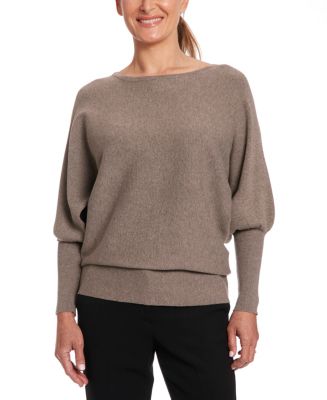 Joseph A Women's Balloon Sleeve Dolman Sweater - Macy's