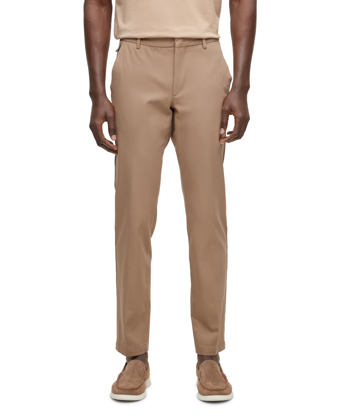 Click here for Boss by Hugo Boss Mens Stretch Slim-Fit Trousers -... prices
