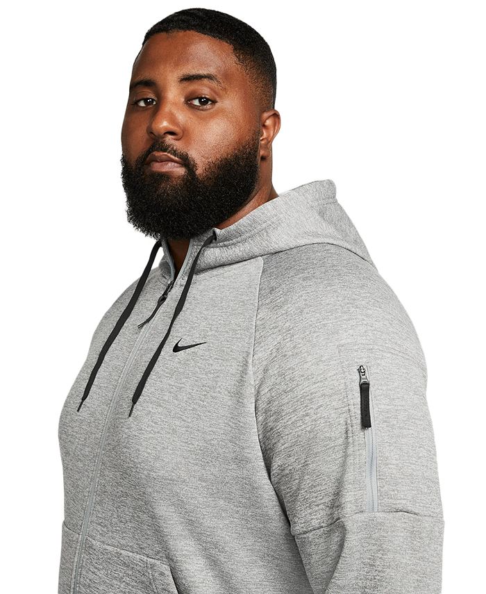 Nike Men's Therma-FIT Full-Zip Logo Hoodie - Macy's