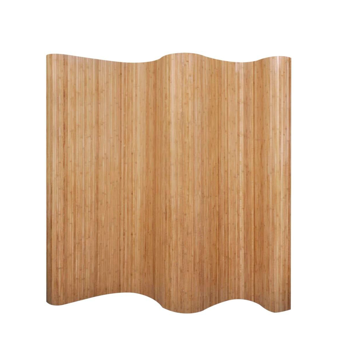 Click here for vidaXL Room Divider Bamboo Natural 98.4x65 - Brown prices