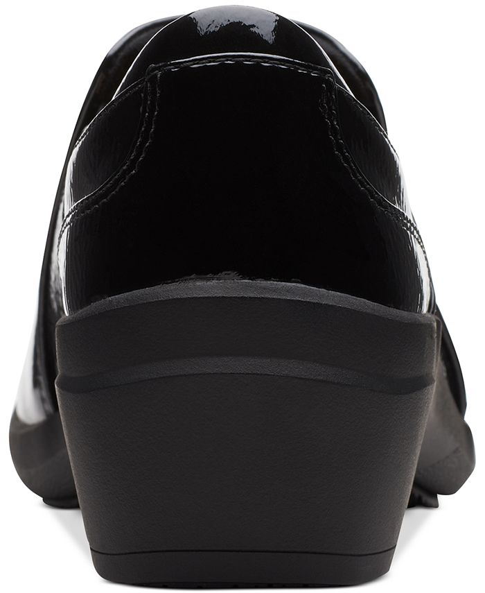 Clarks Women's Talene Pace Round-Toe Side-Gore Loafers - Macy's
