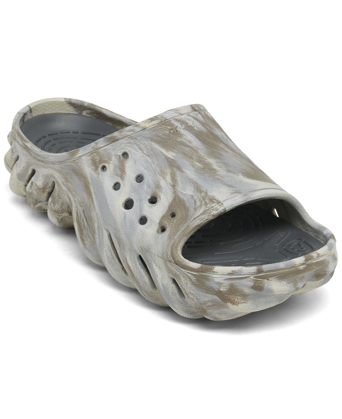 Crocs Men's Echo Clog Sandals From Finish Line In Bone,multi | ModeSens