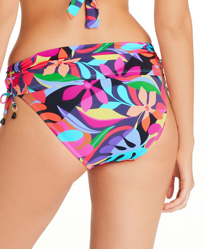 Bleu by Rod Beattie Women's Bold Rush Shirred Hipster Bikini Bottoms - Macy's