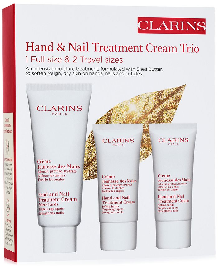 Clarins 3-Pc. Hand & Nail Treatment Cream Set - Macy's