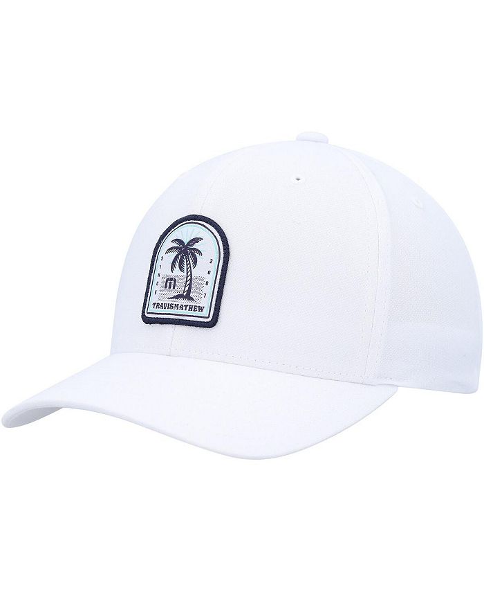 Travis Mathew Men's White R and R Adjustable Hat - Macy's