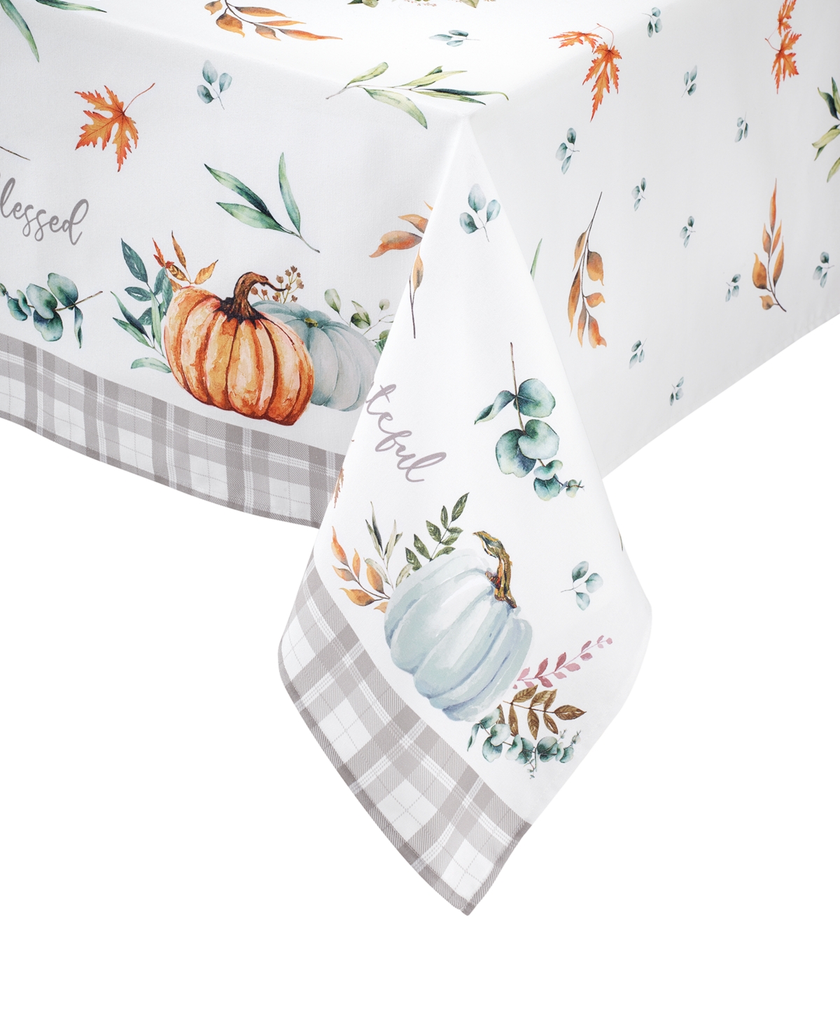 Avanti Grateful Patch 52 x 70 Rectangular Tablecloth - Multicolor