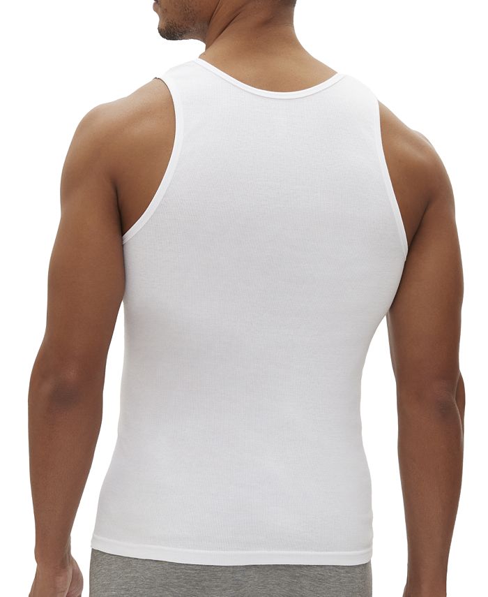 GAP Men's 3-Pk. Cotton Ribbed Tank Tops - Macy's