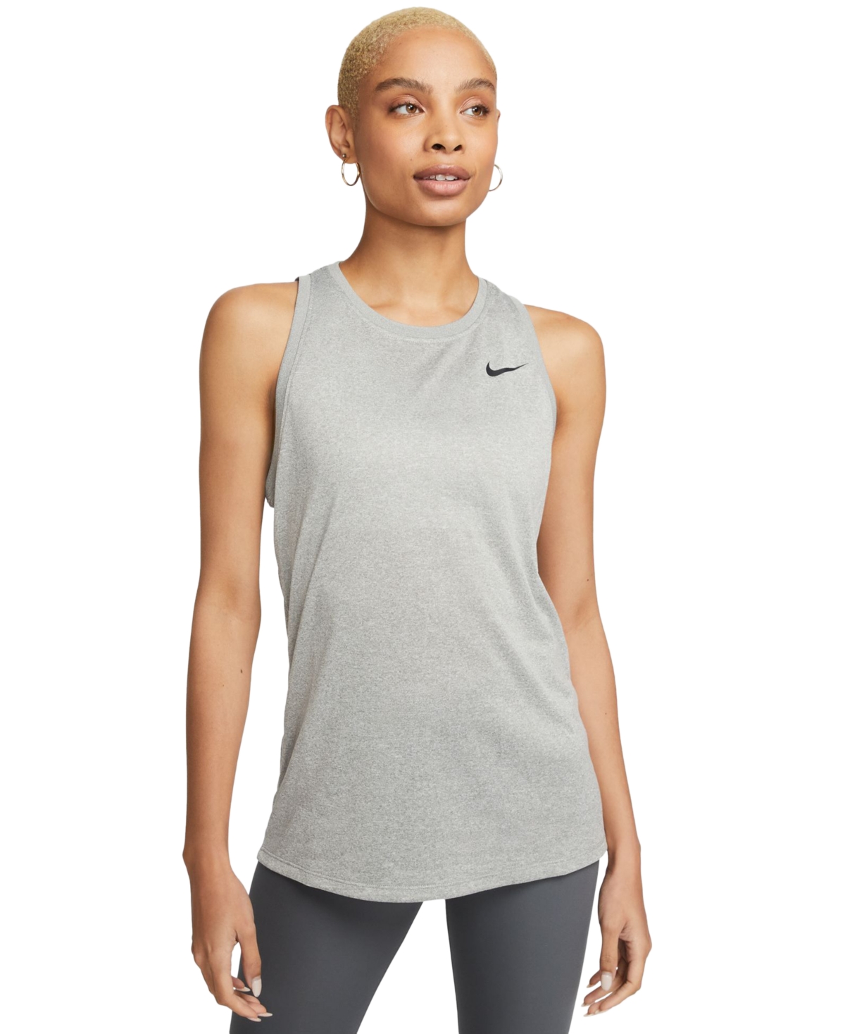 Click here for Nike Womens Dri-fit Training Tank Top - Tumbled Gr... prices