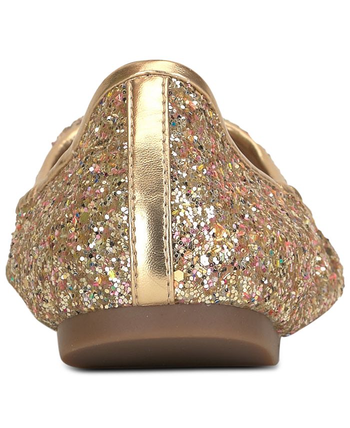 Jessica Simpson Sandaze-P Sequin Ballet Flats - Macy's