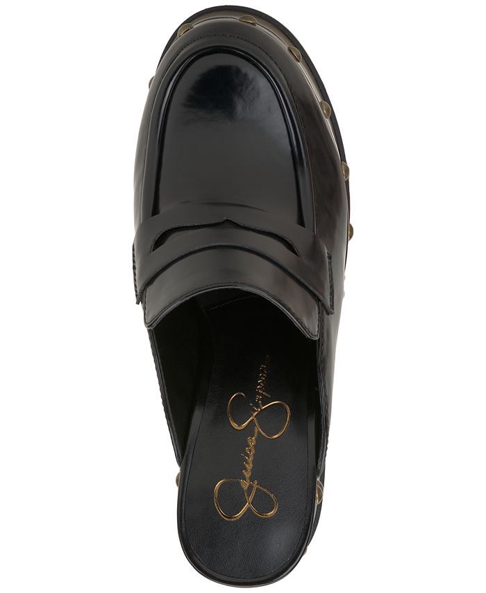 Jessica Simpson Hunyie Platform Loafer Clogs - Macy's