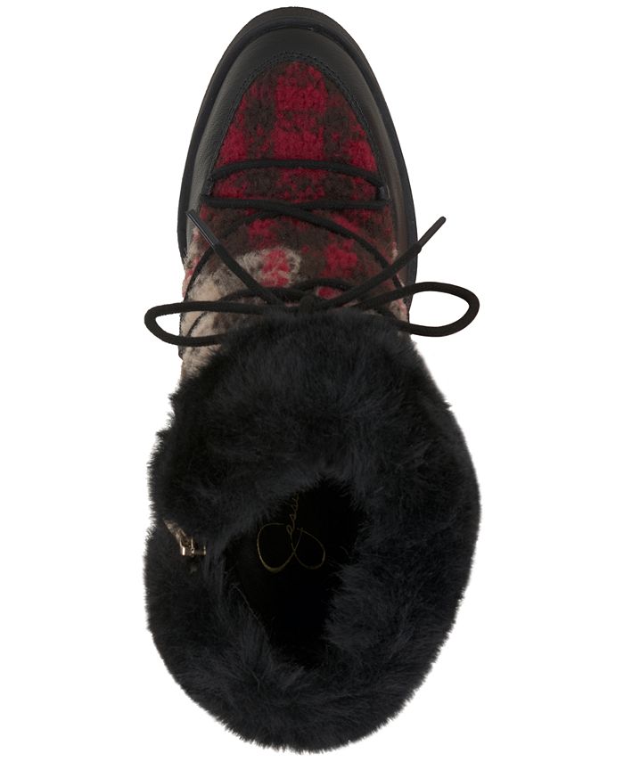Jessica Simpson Myina Wedge Ankle Booties - Macy's