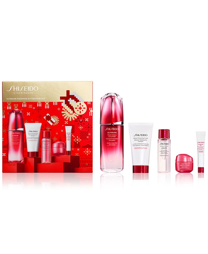 Shiseido 5-Pc. Ultimune Radiance & Hydration Skincare Set - Macy's