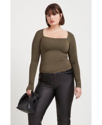 Marcella Plus Size Michelle Top - Macy's