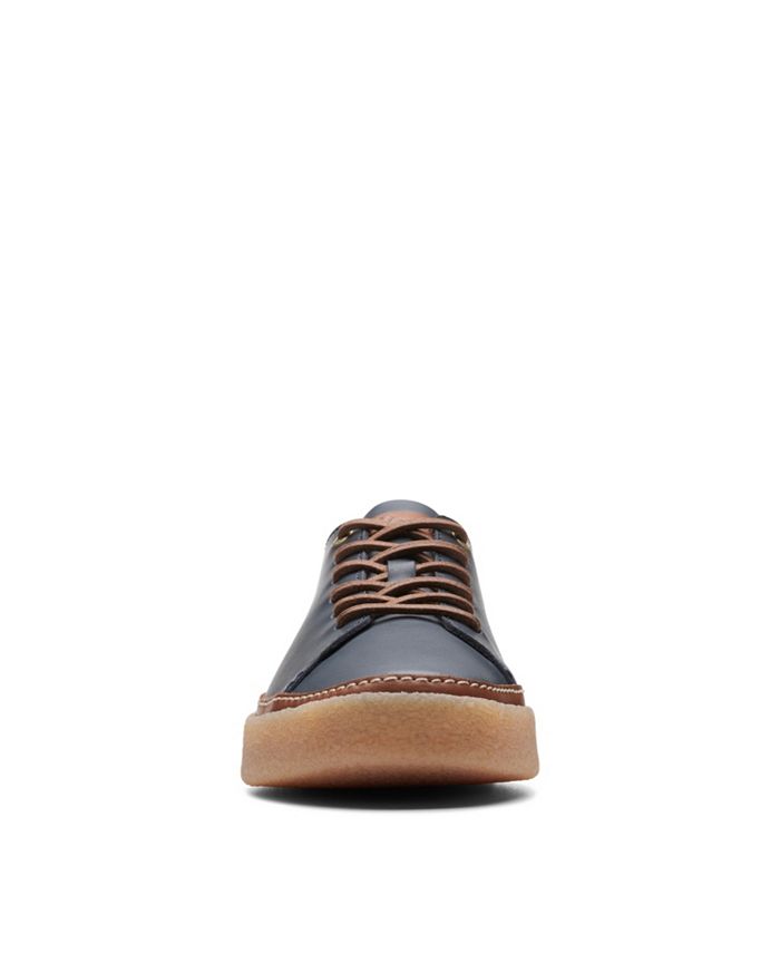 Clarks Men's Collection Oakpark Leather Low Top Casual Shoes - Macy's