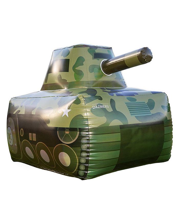 Dazmers Inflatable Army Tank - Inflatable Military Battle Tank for ...