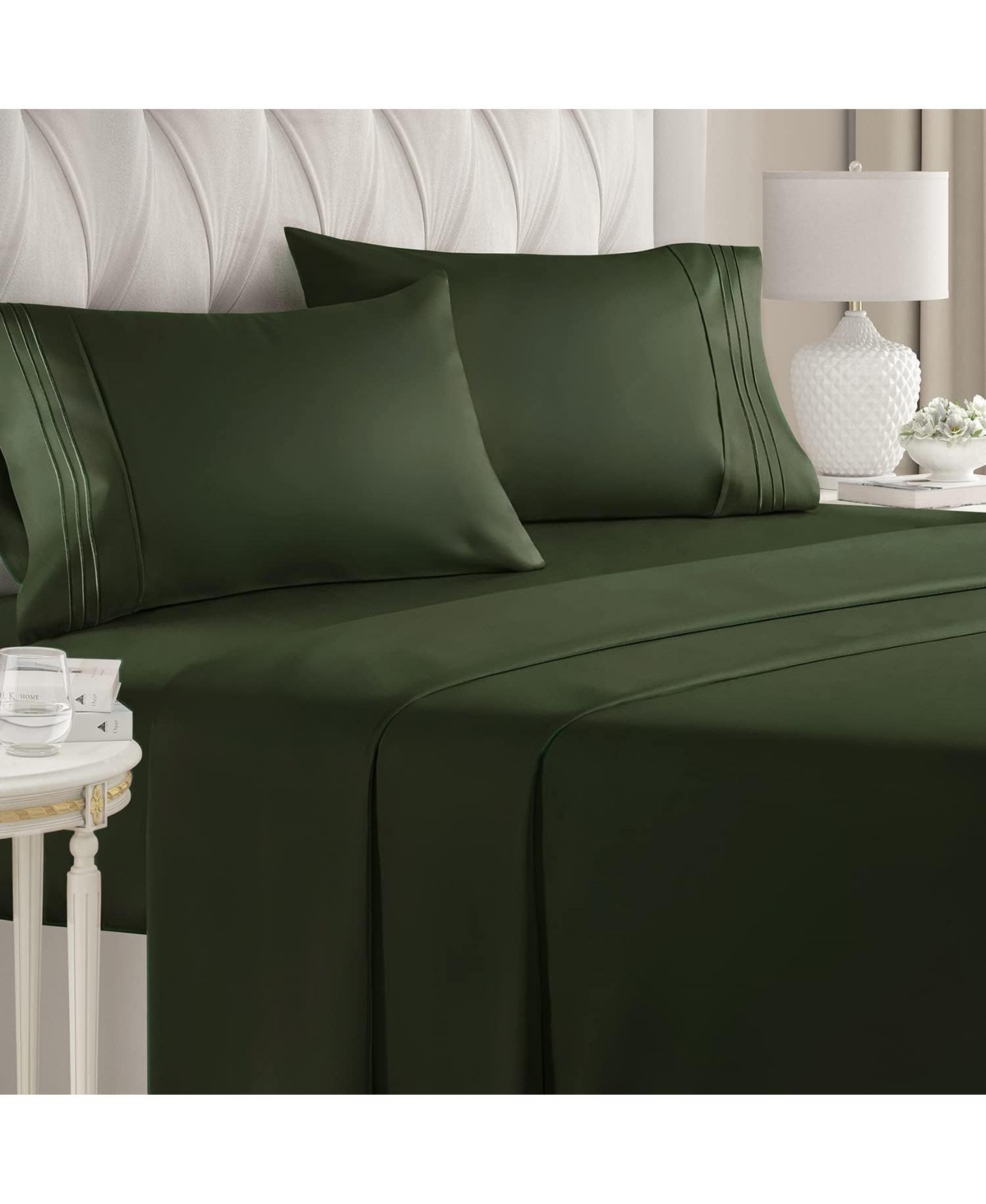 Click here for 4 Piece Deep Pocket Microfiber (Muted  Vibrant  He... prices