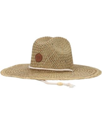 Women's Roxy Natural Sunshine On My Mind Straw Lifeguard Hat - Macy's