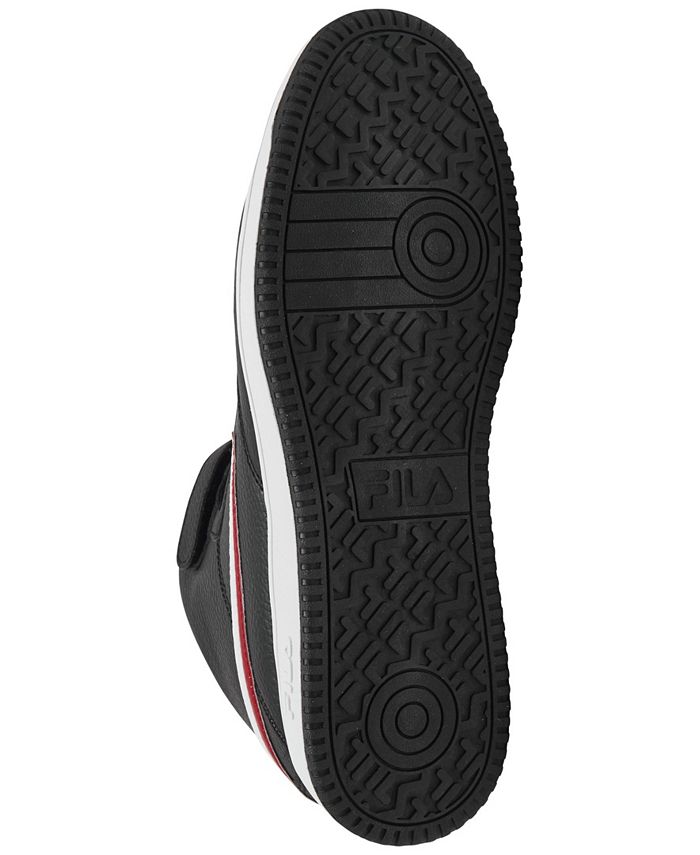 Fila Men's A-High Strap High Top Casual Sneakers from Finish Line - Macy's