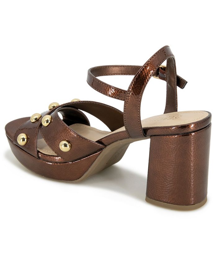 Kenneth Cole Reaction Women's Reeva Stud Platform Sandals - Macy's