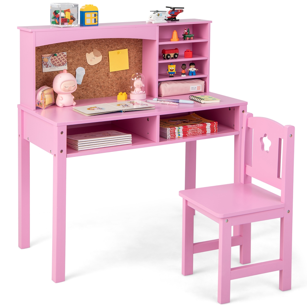 Click here for Costway Kids Desk and Chair Set Study Writing Work... prices