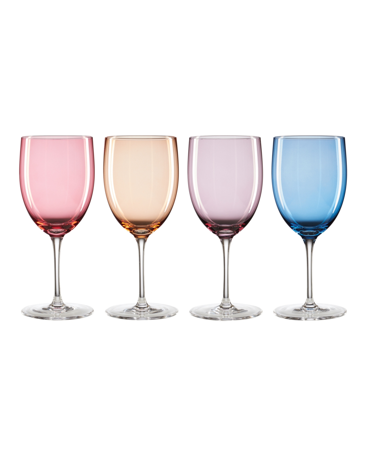 Click here for Oneida True Colors Wine Glasses  Set of 4 - Multi prices