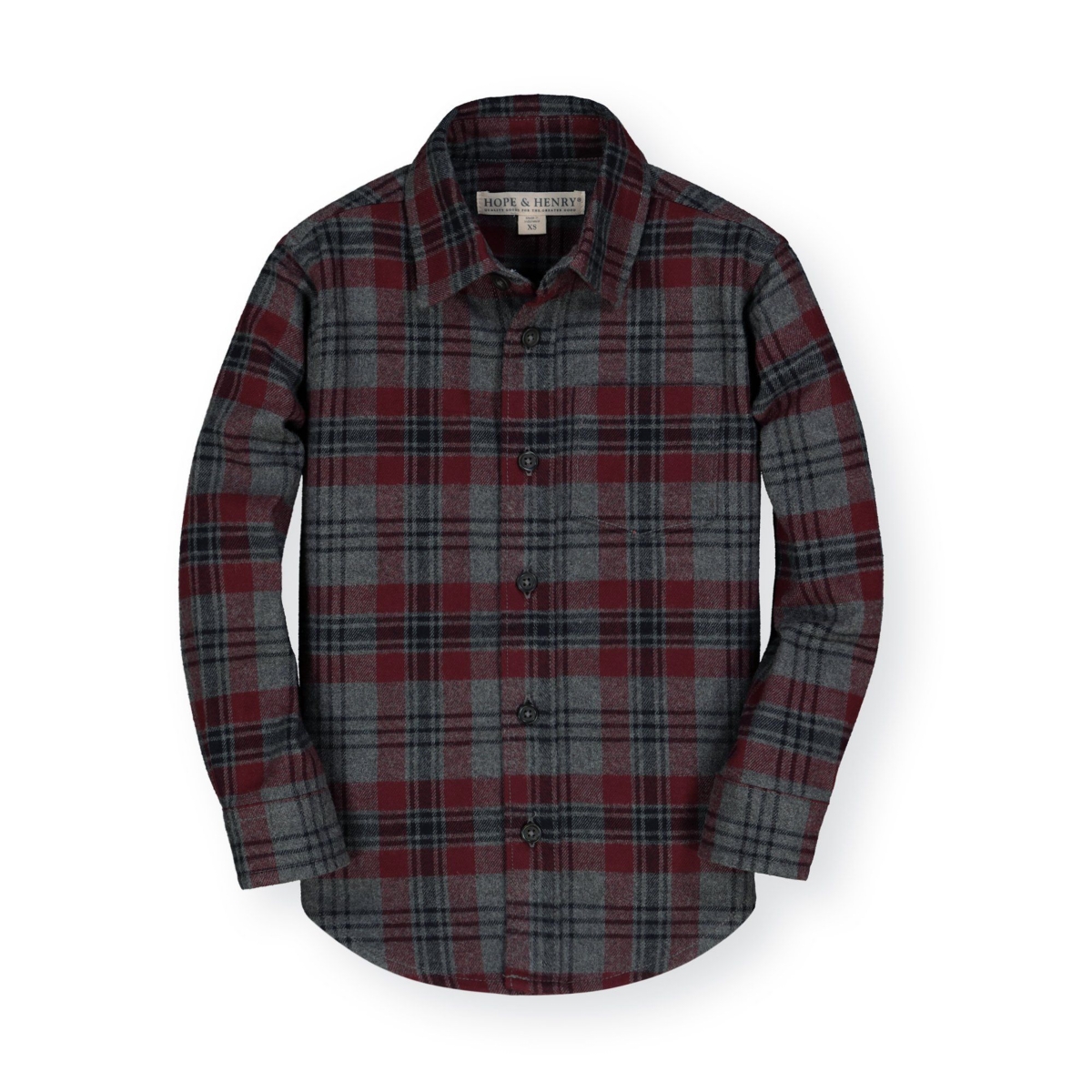 Click here for Hope & Henry Baby Boys Flannel Button Down Shirt -... prices