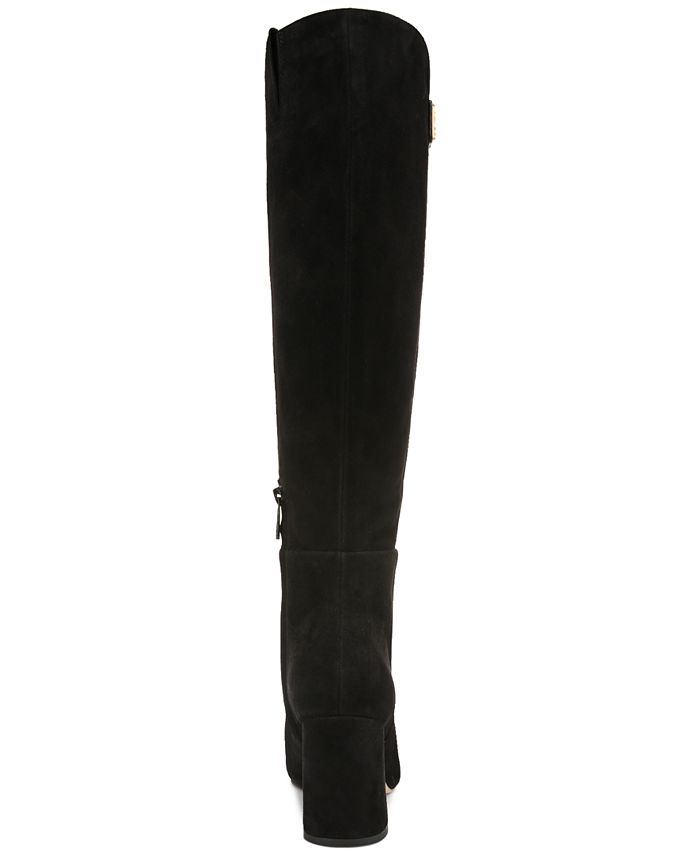 Sam Edelman Women's Faren Tall Block-Heel Dress Boots - Macy's