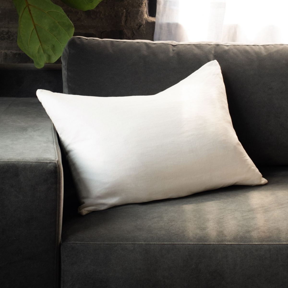 Click here for French Linen Decorative Throw Pillow - 22" x... prices
