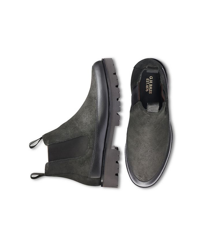 GH Bass G.H.BASS Men's Ranger Chelsea Slip-On Boots - Macy's