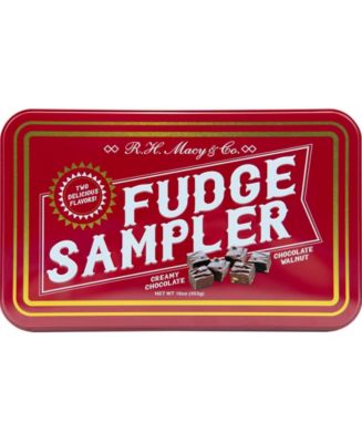 R.H. Macy & Co. Vintage Fudge Sampler Tin, Chocolate and Chocolate ...